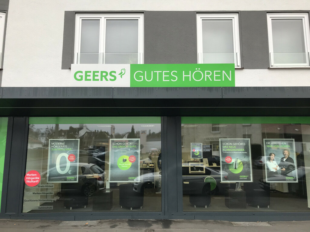 i̇şitme cihazları Geers Hörgeräte, Hesse, foto