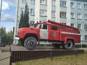 Пожарный автомобиль АЦ-40 (Bryansk Region, Klintsy, ulitsa Patrisa Lumumby), teknoloji anıtı  Klintsy'den