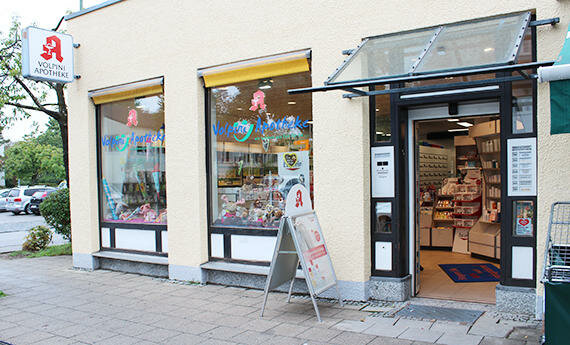 Eczaneler Volpini-Apotheke, Münih, foto