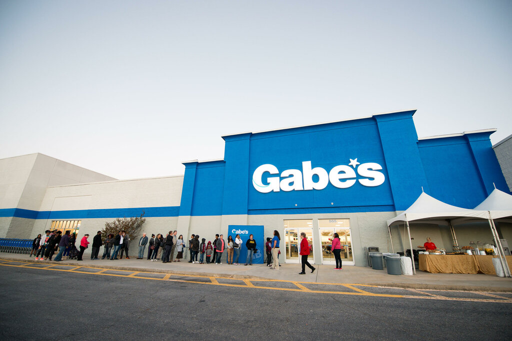 Giyim mağazası Gabe's, Güney Carolina, foto