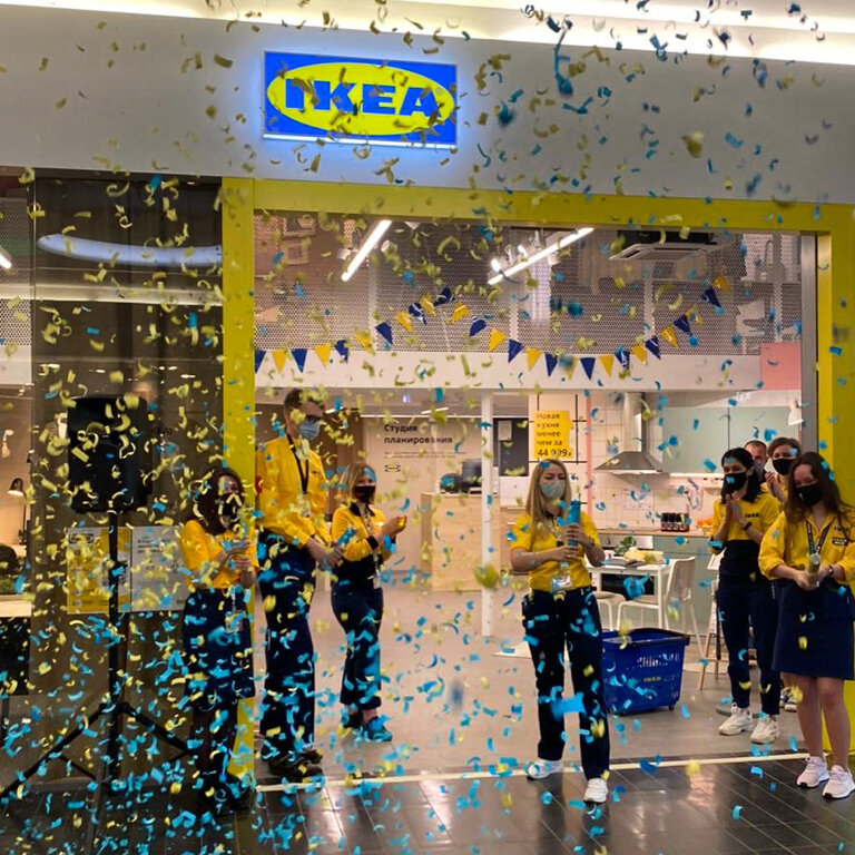 Mobilya mağazaları Ikea Planning Studio, Saint‑Petersburg, foto