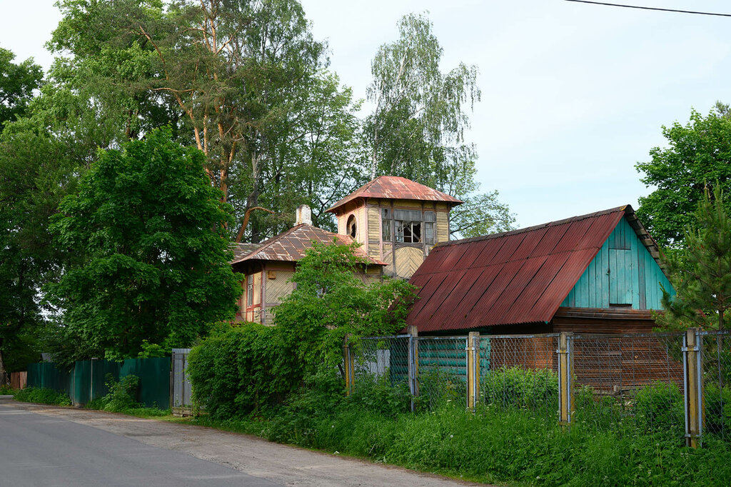 Turistik yerler Жилой дом колонии Общества христиан трезвенников, нач. XX в., Saint‑Petersburg ve Leningradskaya oblastı, foto