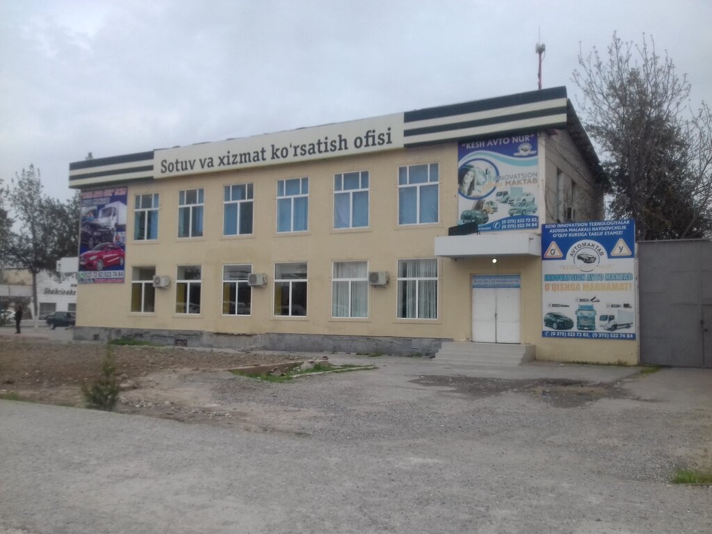 Sürücü kursları Kesh avto nur, Şehrisebz, foto