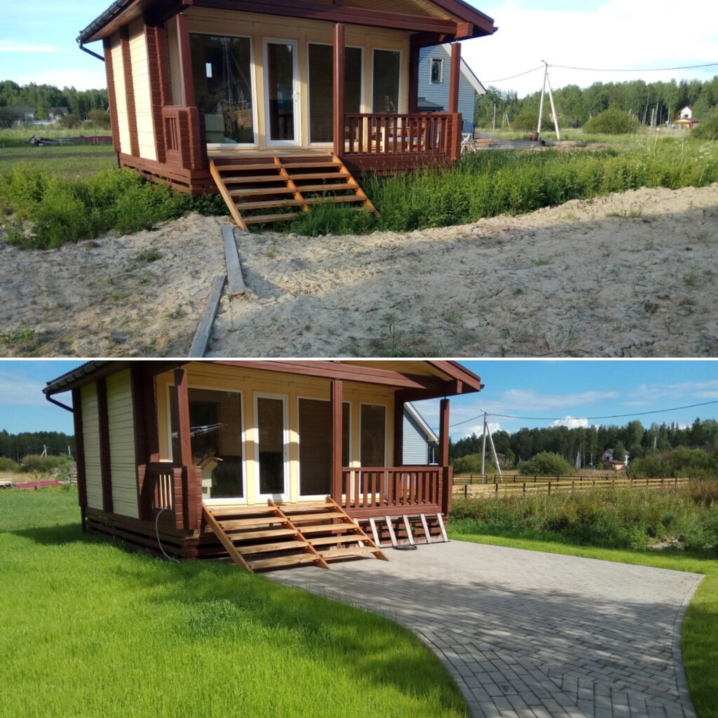 Peyzaj tasarımı Zelvector, Saint‑Petersburg, foto