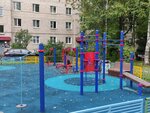 Спортплощадка (Moscow Region, Sergiyev Posad, Oktyabrskaya Street), spor alanı  Sergiyev Posad'dan