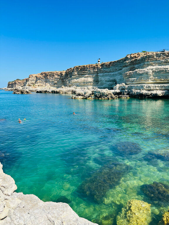 Plaj Пляж Голубая бухта, Sevastopol, foto