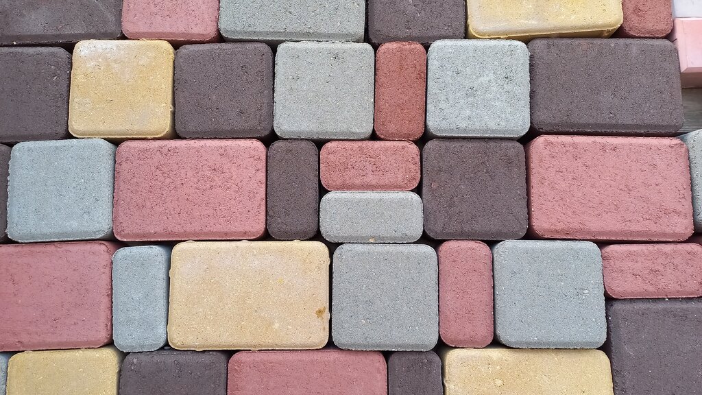 Kaldırım taşları Paving Tile, Moskova ve Moskovskaya oblastı, foto