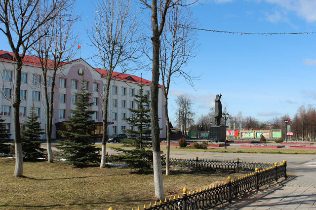 Belediyeler, devlet daireleri Shumilinsky Rayonny Ispolnitelny Komitet, Vitebskaya oblastı, foto