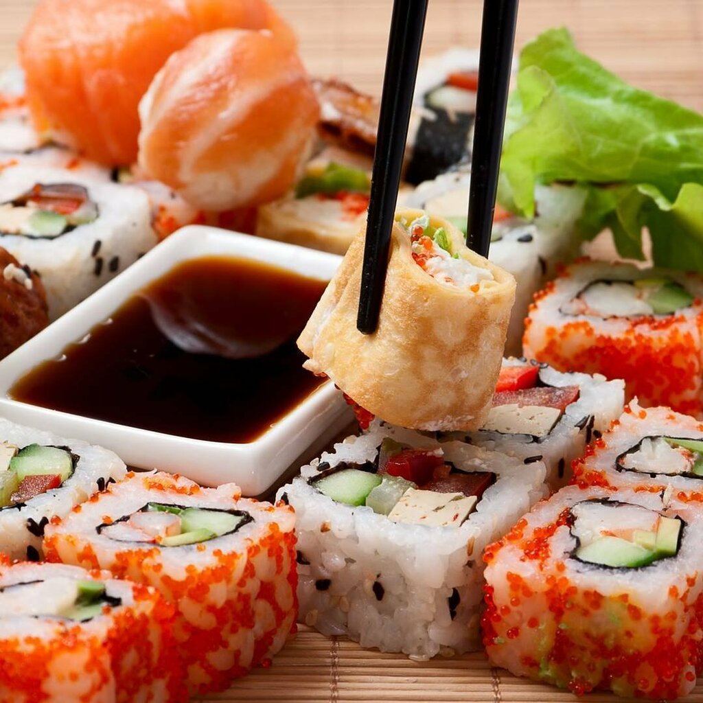 Suşi restoranı Mir Sushi, Krasnoyarsk, foto