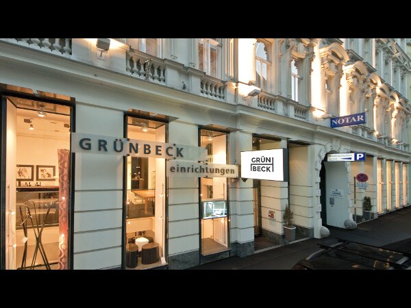 Mobilya mağazaları Grünbeck Einrichtungen interior architects design brand stores craftsmanship since 1932, Viyana, foto