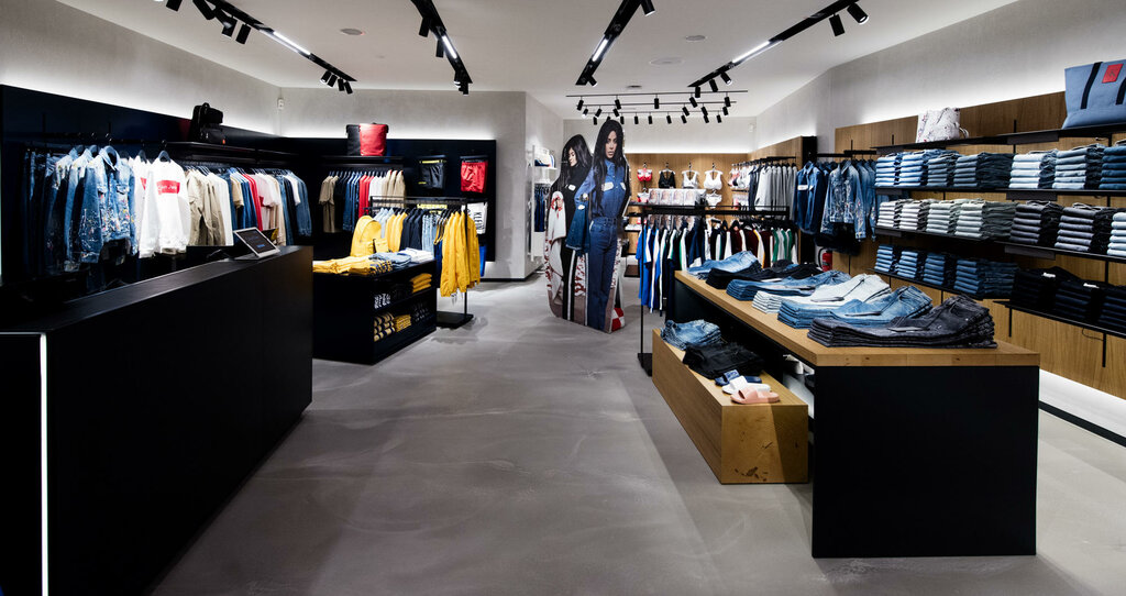 Denim giyim Calvin Klein Jeans, Essen, foto