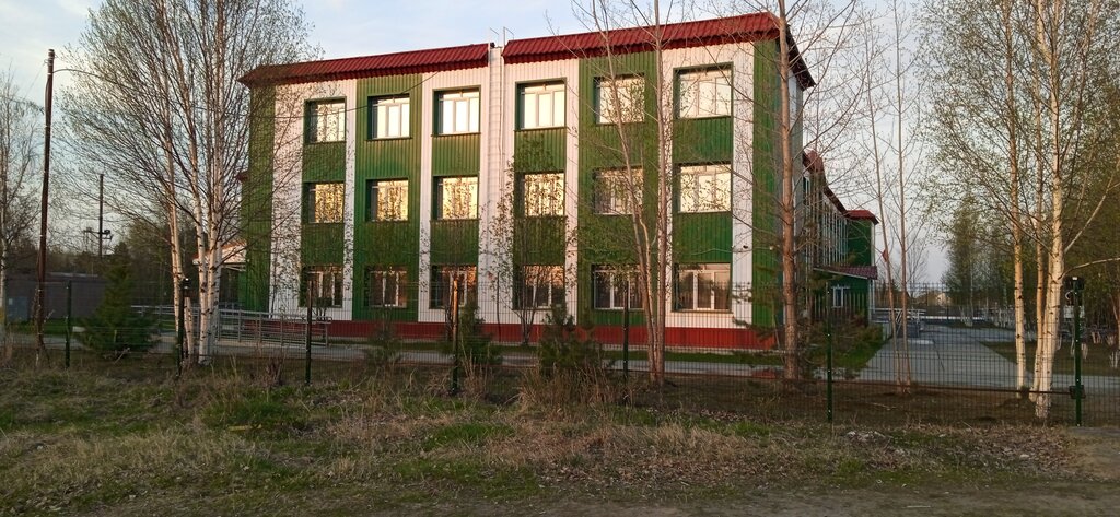 Ortaokul MBOU Lokosovskaya srednyaya obshcheobrazovatelnaya shkola im. Skutina Z.T., Hantı‑Mansi Özerk Okrugu, foto
