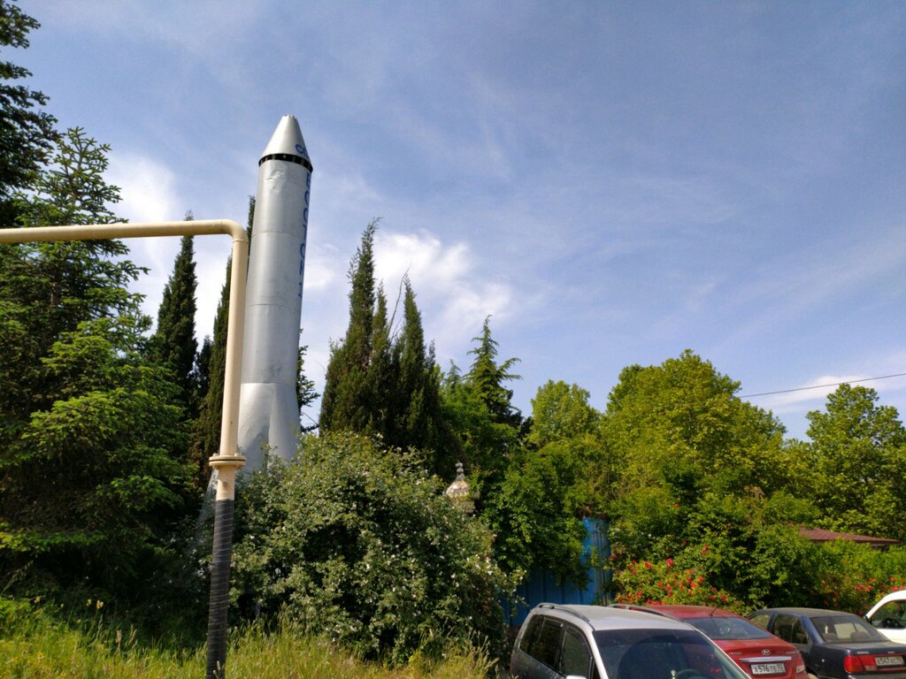 Dekorasyon ve süsleme, onur panosu Ракета Восток-1, Sevastopol, foto