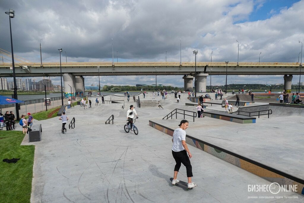 Spor alanı Скейт-парк стрит плаза, Kazan, foto