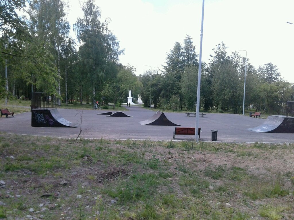 Kaykay parkı Скейт-парк, Kuşva, foto