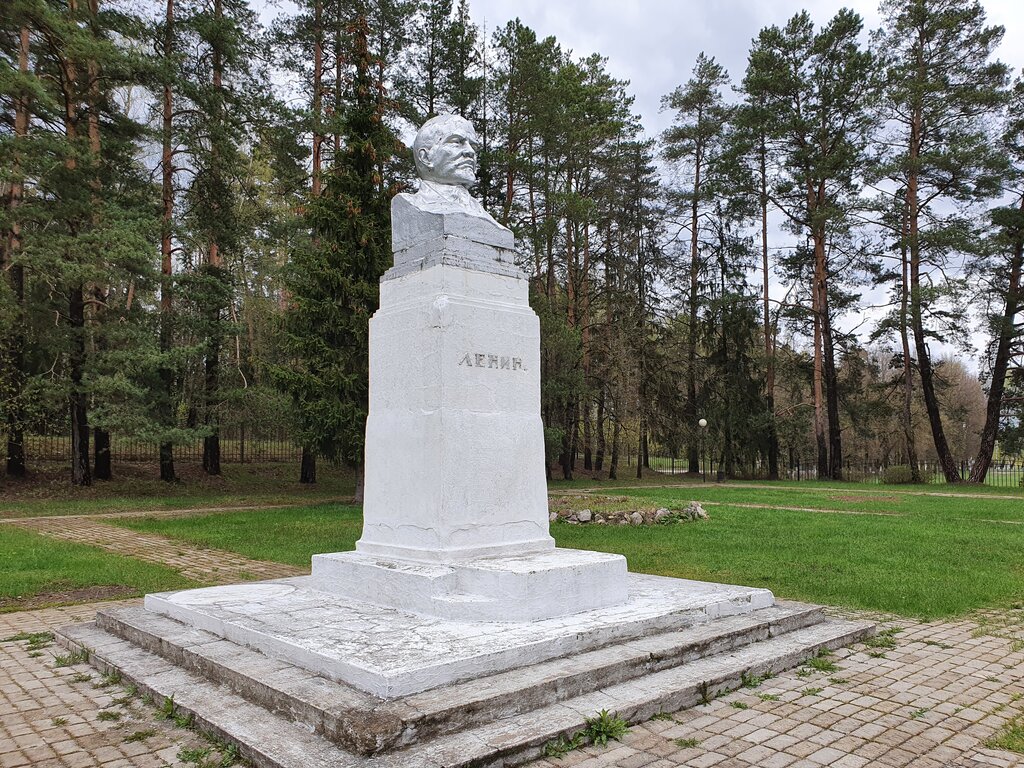 Anıt, heykel Владимир Ильич Ленин, Kondrovo, foto