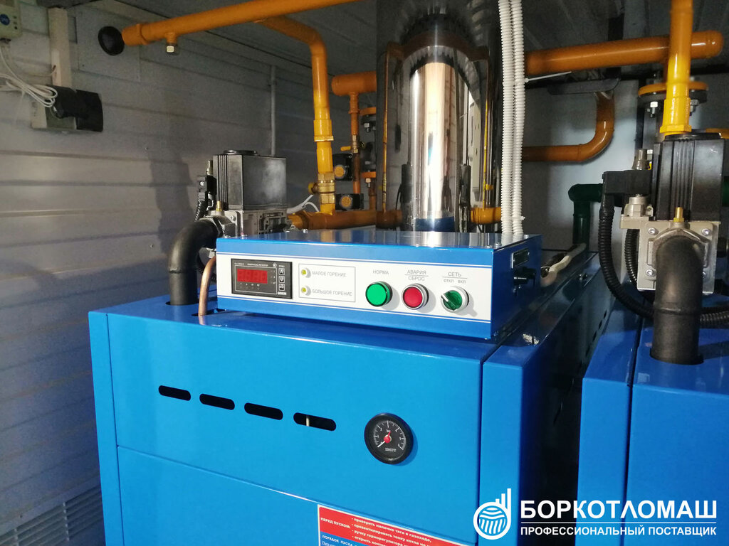 Kazan ve kazan ekipmanları BorKotloMash, Borisoglebsk, foto