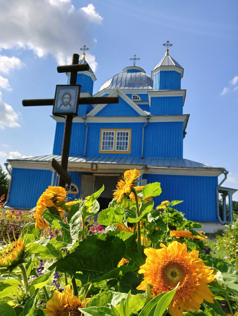 Ortodoks kiliseleri Спасо-Преображенская церковь, Vitebskaya oblastı, foto