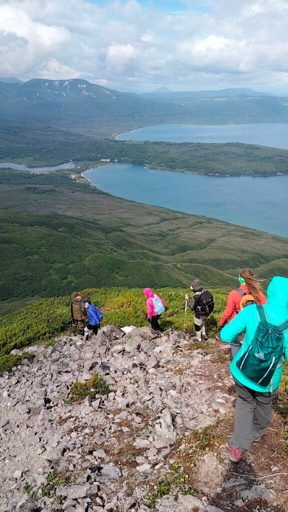 Volkan Вулкан Дикий Гребень, Kamçatski krayı, foto