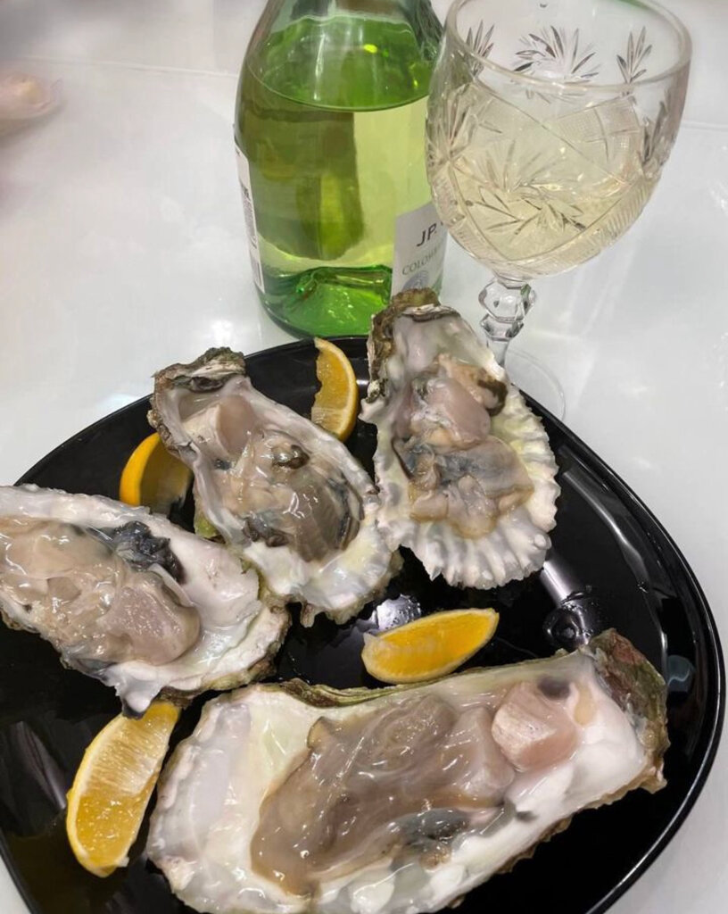 Balık ve deniz ürünleri Morskoy Bereg, Yekaterinburg, foto