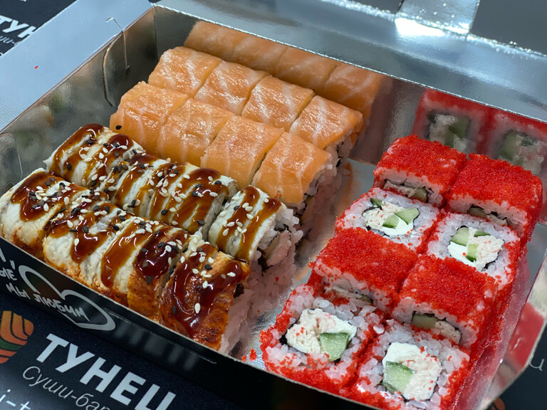 Suşi restoranı Sushi bar Tunec, Moskova, foto