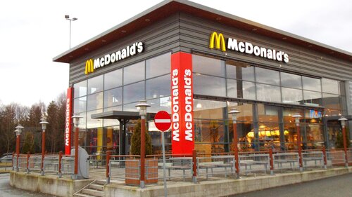 Fast food McDonald's, Palm Beach, foto