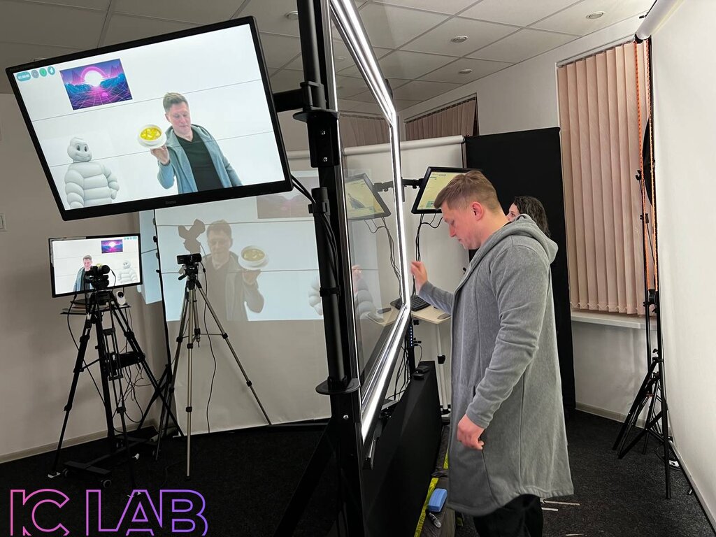 Video üretimi IC Lab, Saint‑Petersburg, foto