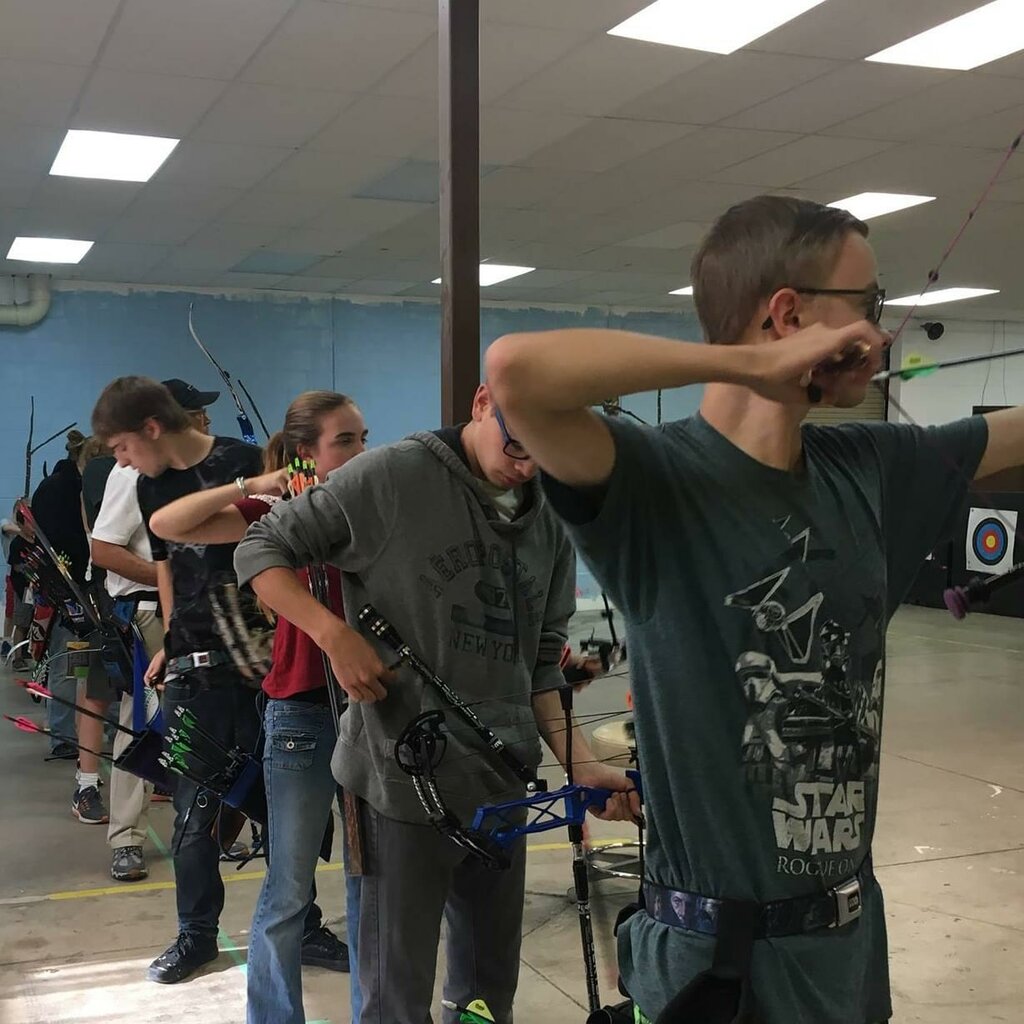 Spor ve eğlence merkezi Archery School of the Rockies, Colorado Springs, foto