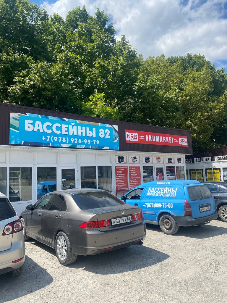 Havuz ve su parkı inşaatı ve ekipmanları Basseyn 82, Simferopol (Akmescit), foto