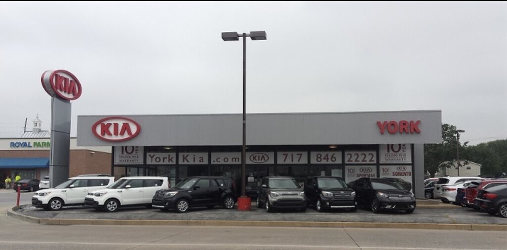 Otomobil satış galerileri York Kia, Pennsylvania, foto