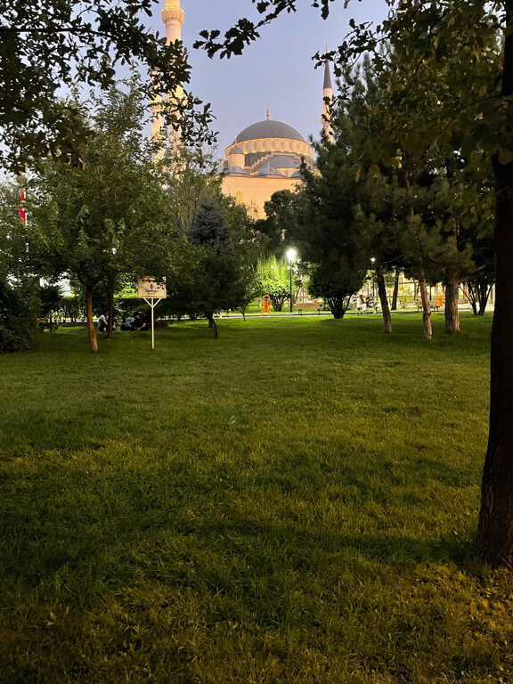 Parklar ve ormanlar Kocatepe Parkı, Ankara, foto