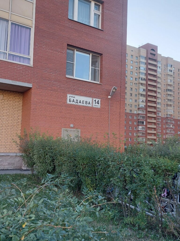 Bina, site yönetimi TSZh Badayeva 14, Saint‑Petersburg, foto