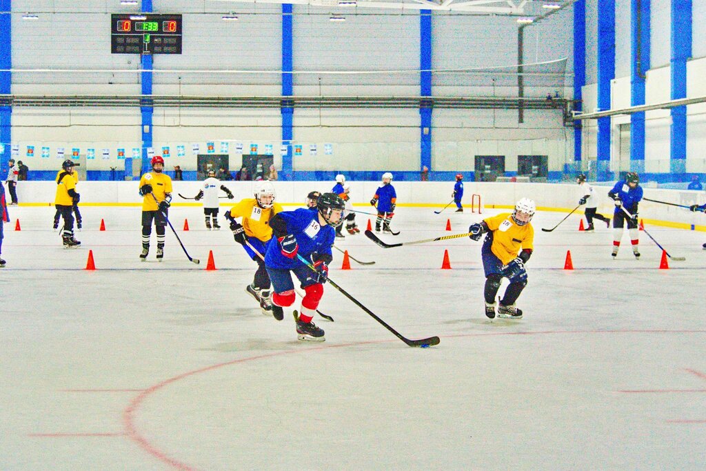 Çok amaçlı spor tesisleri Хоккейный корт, Svetogorsk, foto