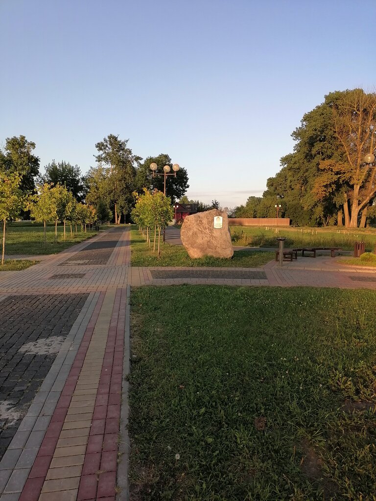 Park, sokak heykeli Скульптура, Moguilev, foto