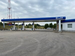 Gulf (Kaluga Region, Babyninskiy Municipal District, selskoye poseleniye Utyoshevo, selo Utyoshevo), benzin istasyonu  Kalujskaya oblastından