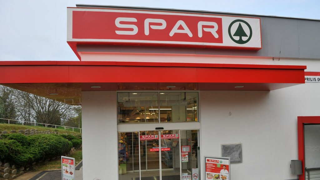 Süpermarket Spar szupermarket, Pecs, foto