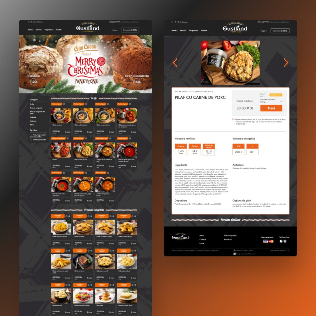 Web tasarım hizmetleri Midsun Design Studio, Kişinev, foto