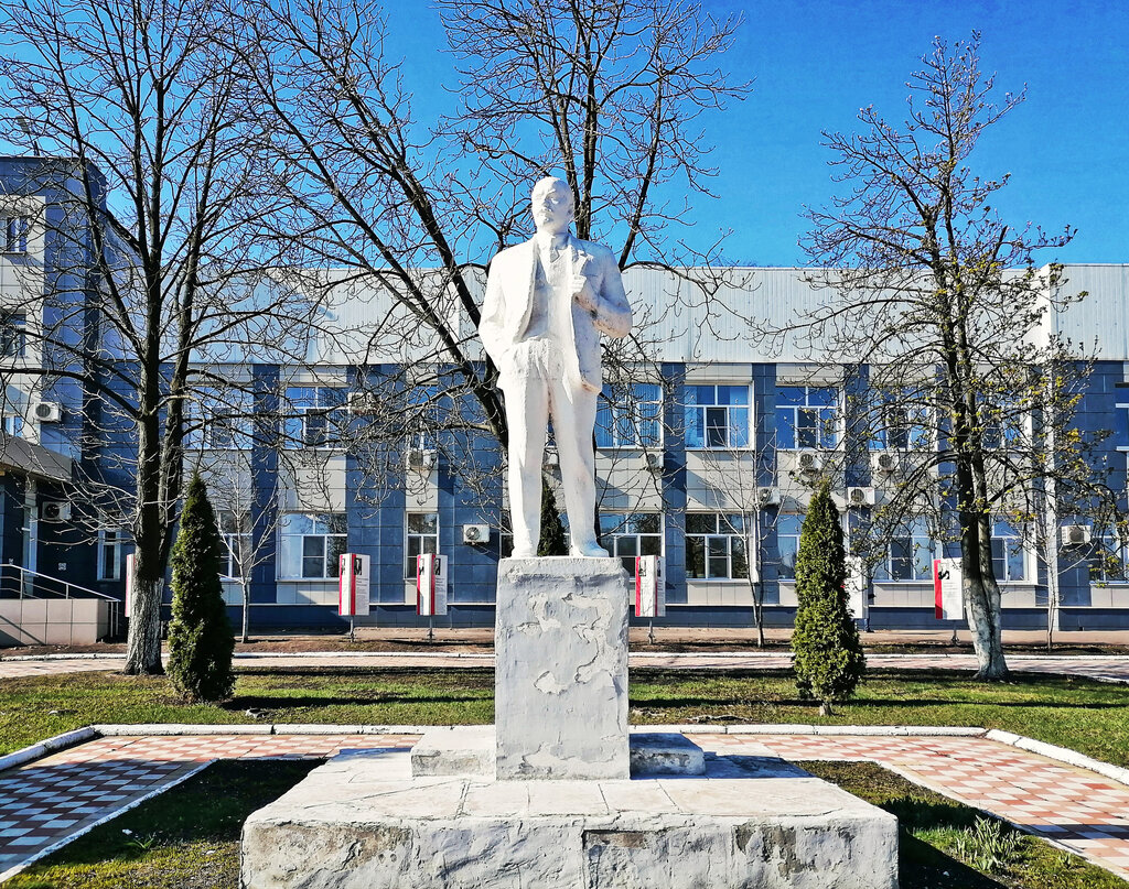 Anıt, heykel В.И. Ленин, Tambov, foto