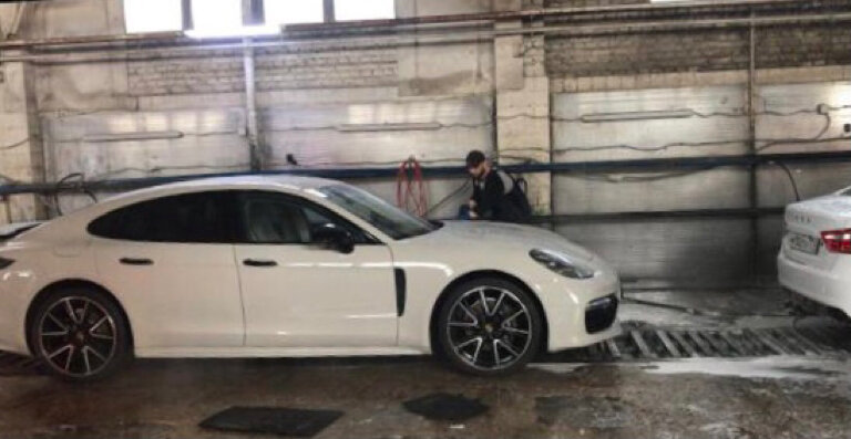 Oto yıkama Автомойка, Moskova, foto