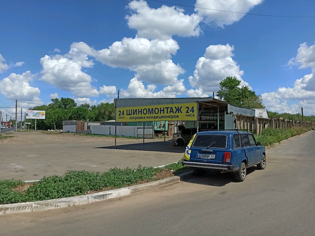 Oto lastik tamiri Shinomontazh, Orenburg, foto