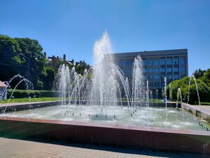 Fountain (munitsipalnoye obrazovaniye Smolensk, Leninskiy rayon, Lopatinskiy sad), çeşme  Smolensk'ten