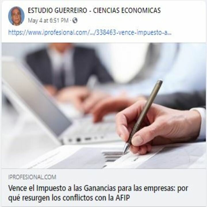 Muhasebe kursları Estudio Guerreiro. Ciencias Económicas, Buenos Aires, foto