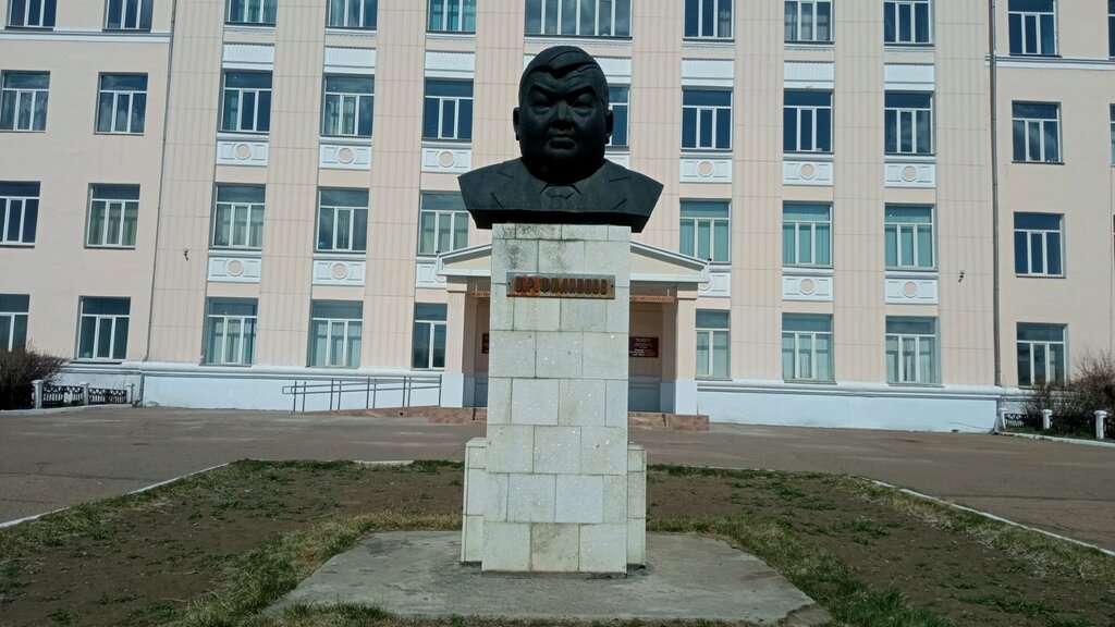 Anıt, heykel Памятник В. Р. Филиппову, Ulan‑Ude, foto
