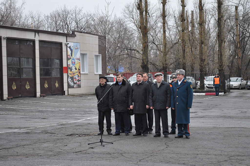 Teknoloji anıtı Огнеборцам всех времён, Lipetsk, foto