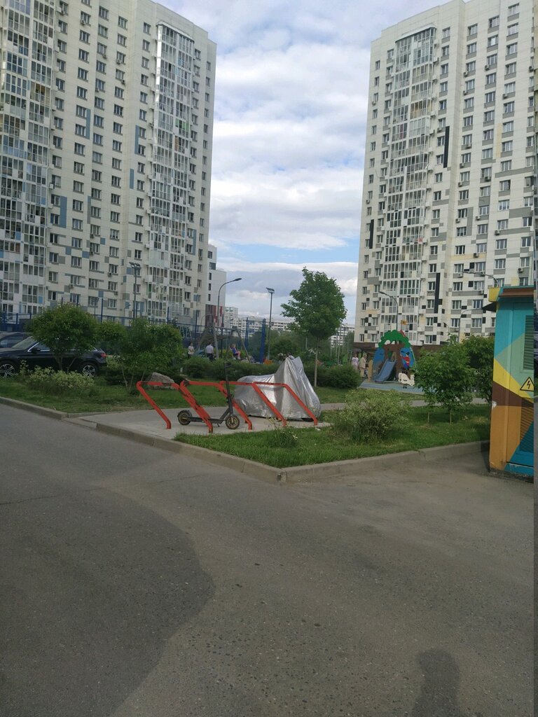 Bisiklet park yerleri Bicycle parking, Moskova, foto