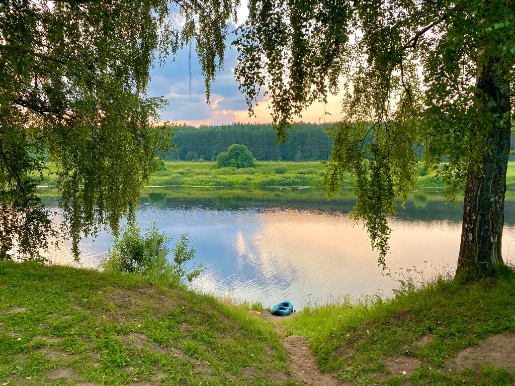 Kamp alanları Кемпинг Свистуново, Tverskaya oblastı, foto