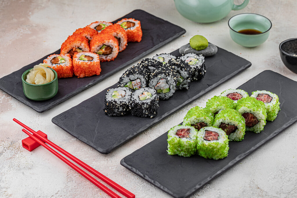 Suşi restoranı Kuma, Moskova, foto