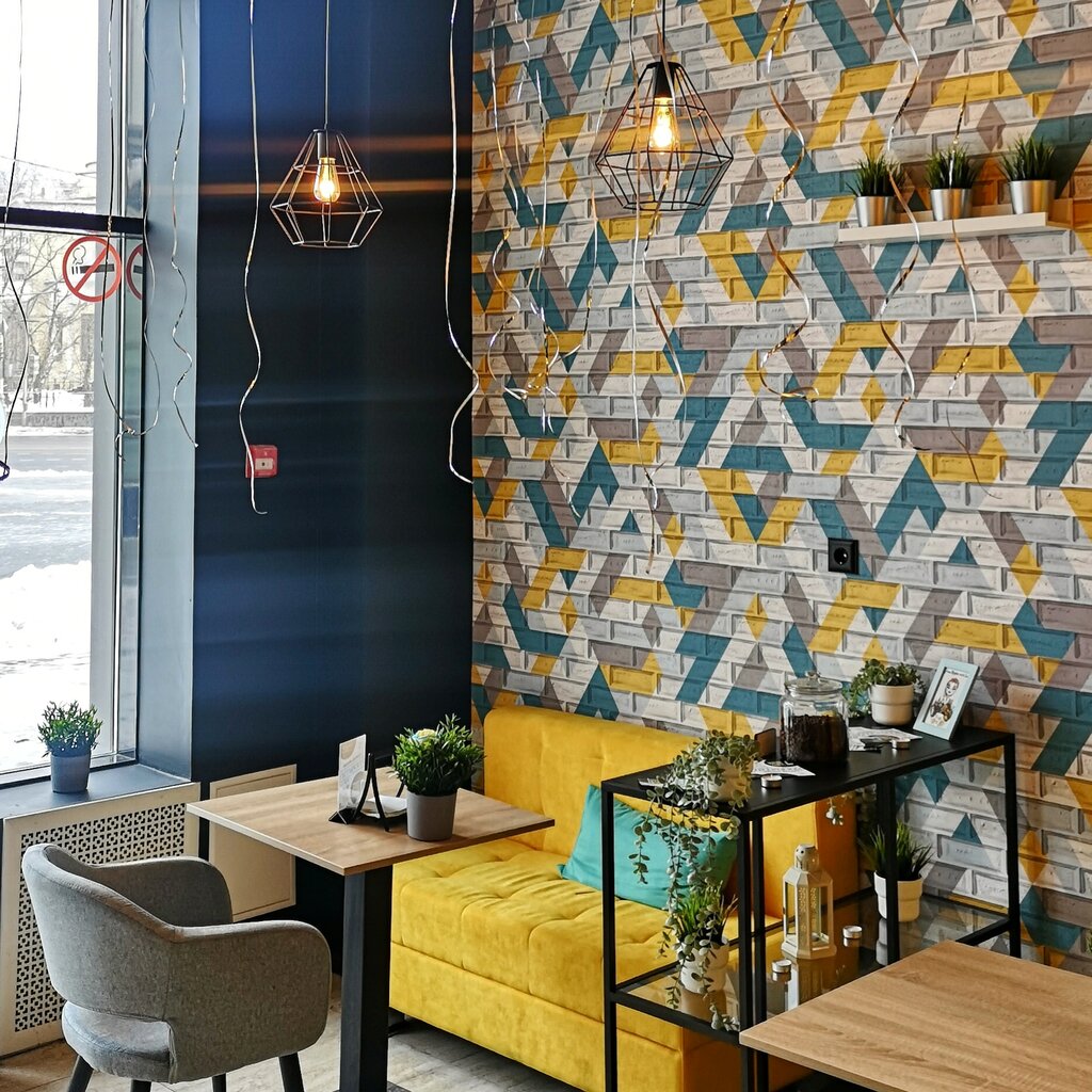 Kahve dükkanları Coffee Moose, Moskova, foto