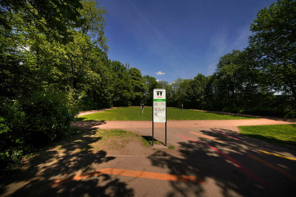 Kültür ve eğlence parkları Töplerpark, Dresden, foto