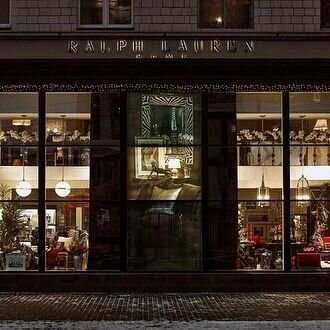 Mobilya mağazaları Ralph Lauren Home, Moskova, foto